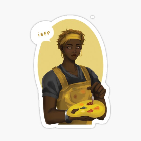 "ISFP" Sticker for Sale by K-yonArt | Redbubble