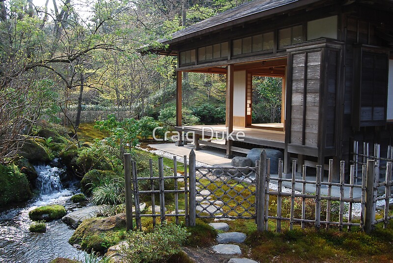"Dojo in the garden" by Craig Duke | Redbubble