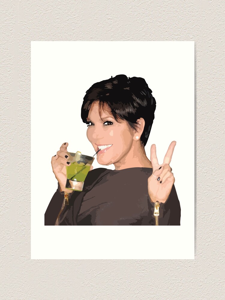 "Kris Jenner" Art Print by srucci | Redbubble