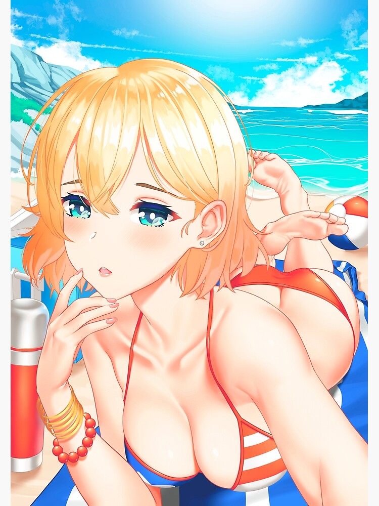 "Hot Mami Nanami Bikini (Rent a Girlfriend Lewd Sexy Hentai Ecchi Girl Panty Boobs Tits Ass ...