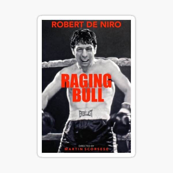 "RAGING BULL 2" Sticker by -SIS- | Redbubble