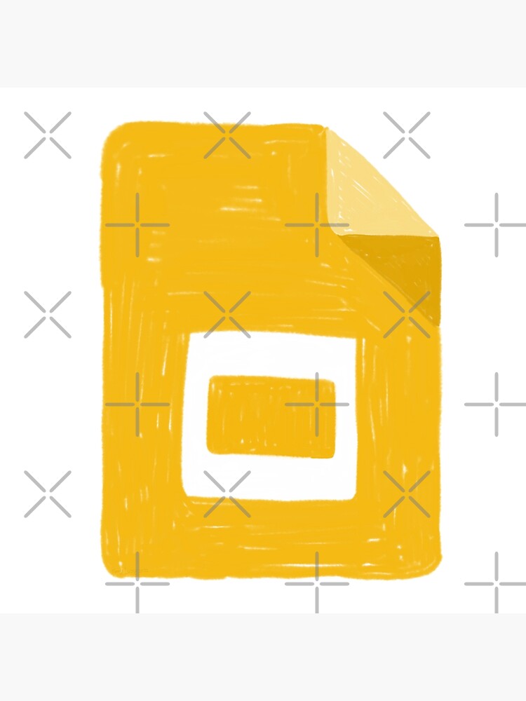 "Google Slides Presentation pencil icon" Poster for Sale by KennyLucky ...