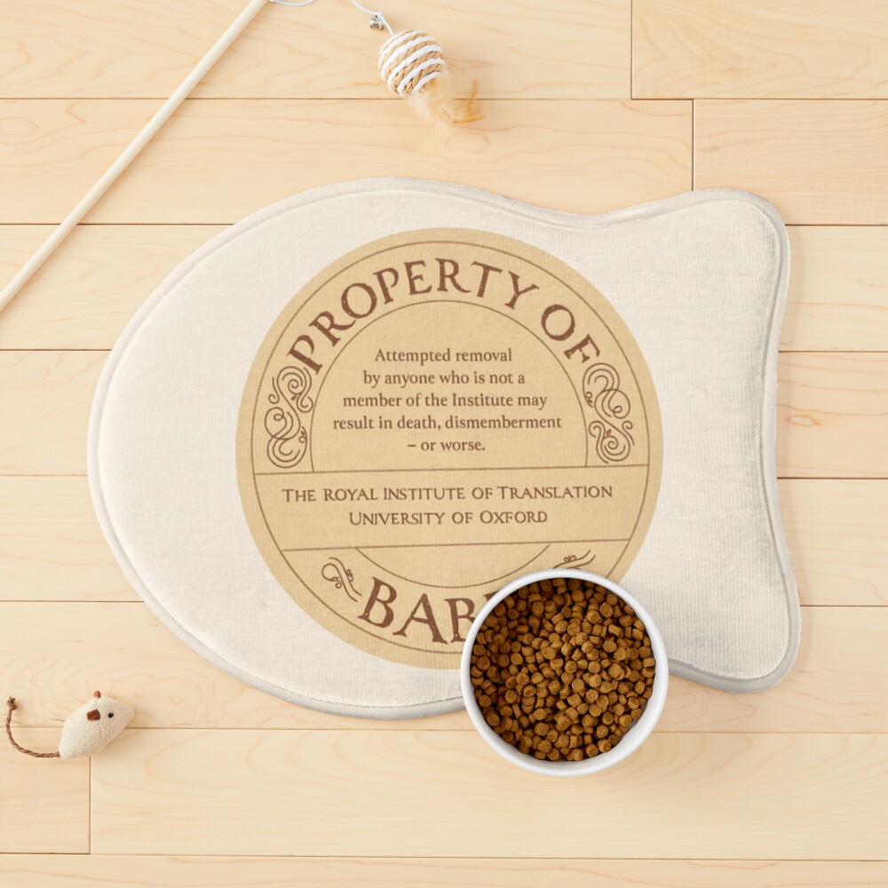 "Property of Babel" Sticker for Sale by sketch-of-crows | Redbubble