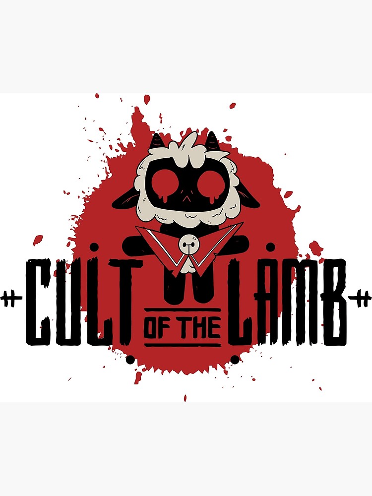 "Cult Of The Lamb Fan Logo" Poster for Sale by ThomasKadmon | Redbubble