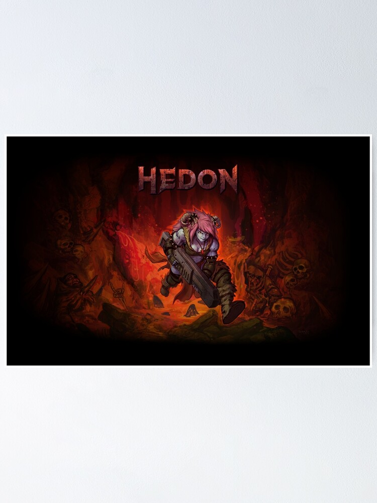 "HEDON Original Cover Art " Poster for Sale by Zan-HedonDev | Redbubble