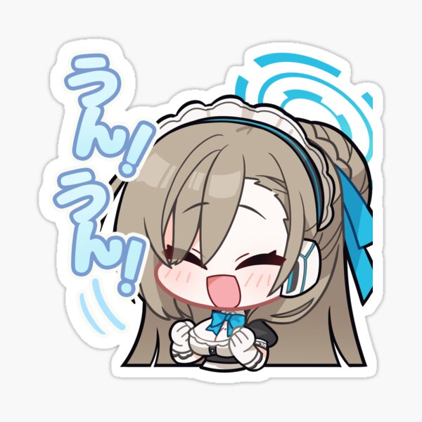 "Asuna Blue Archive" Sticker for Sale by dauriru | Redbubble