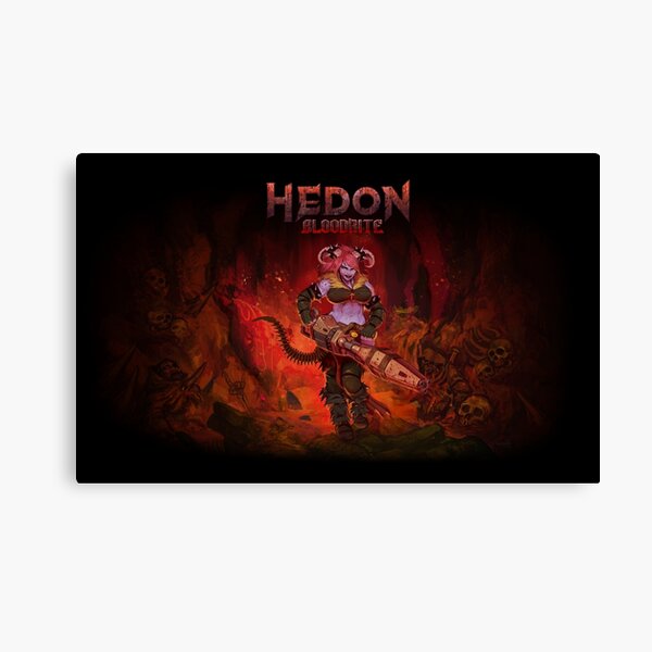 "HEDON Bloodrite Cover Art " Canvas Print for Sale by Zan-HedonDev ...
