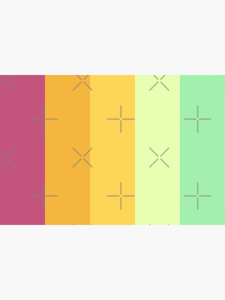 "Dopamine Color Palette" Poster for Sale by Krokodajll | Redbubble