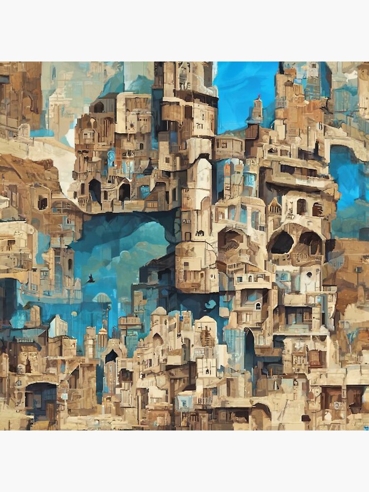 "Pixel sand castle." Sticker for Sale by Misterplankton | Redbubble