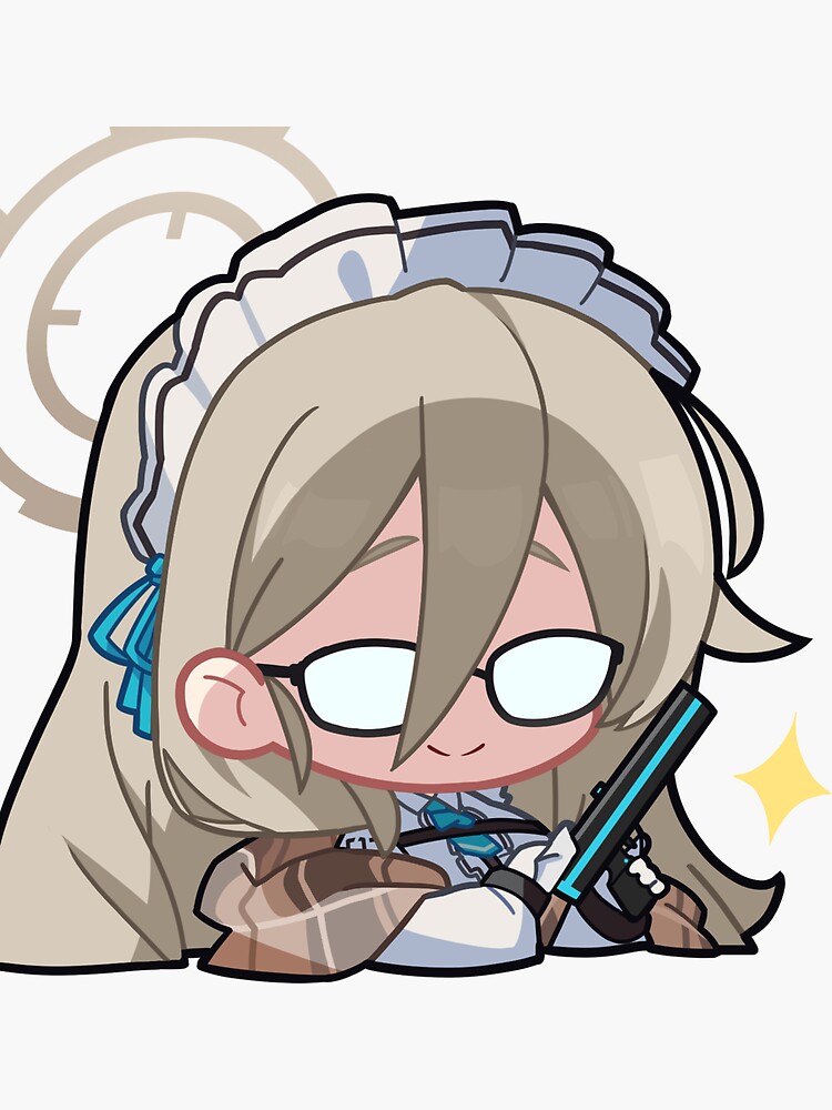 "Akane Blue Archive" Sticker for Sale by dauriru | Redbubble