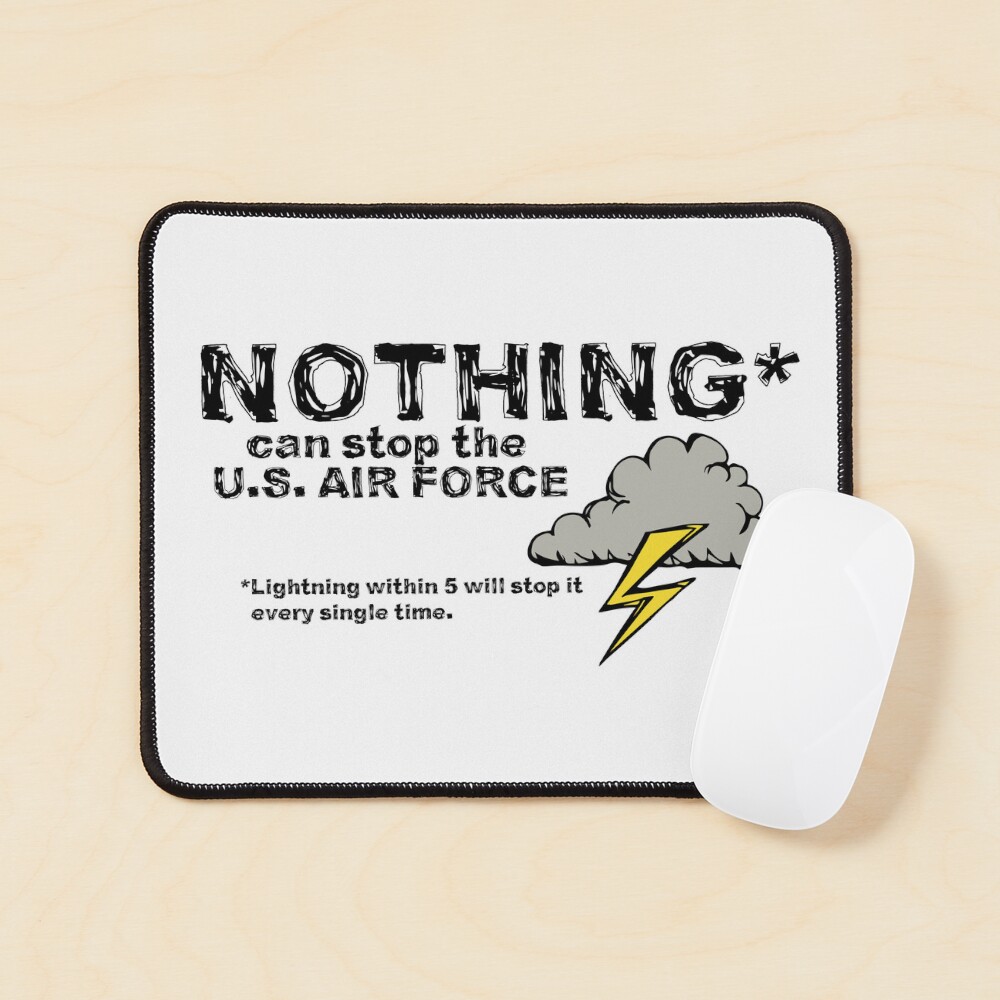 "Nothing Can Stop The USAF - Funny Air Force Meme" Sticker for Sale by ...