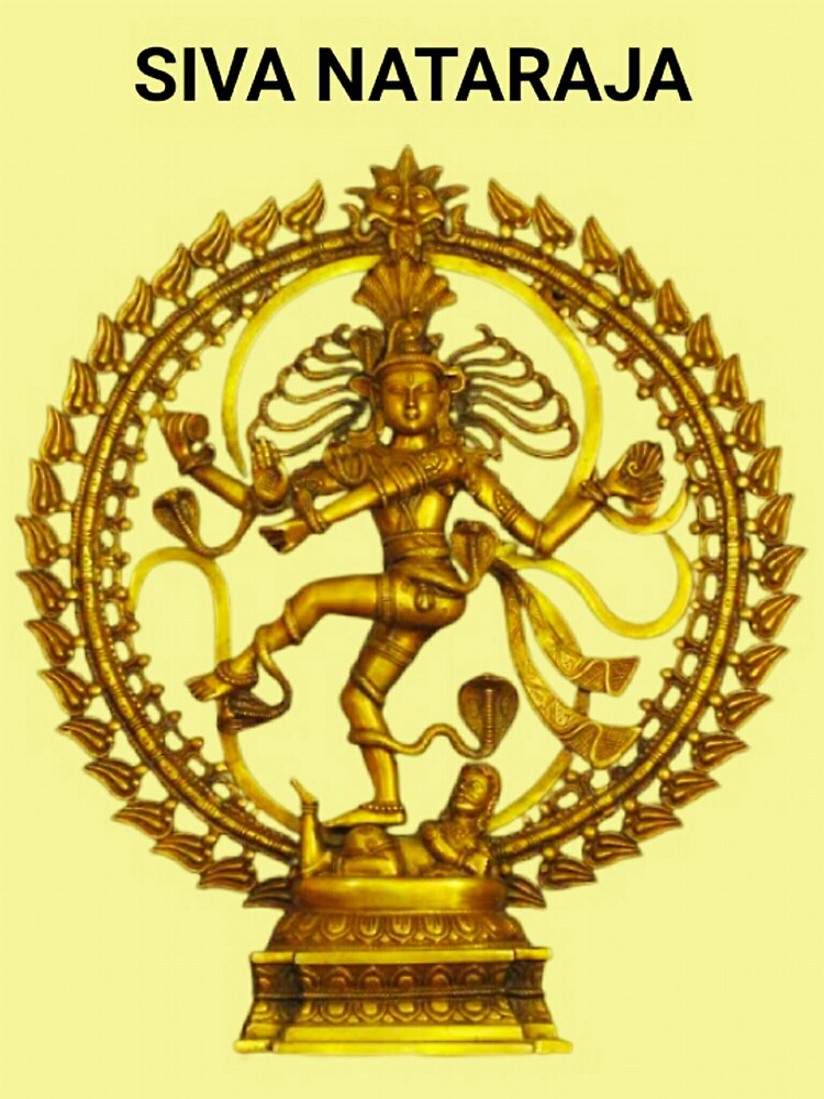 "Siva Nataraja " Sticker for Sale by Benix | Redbubble