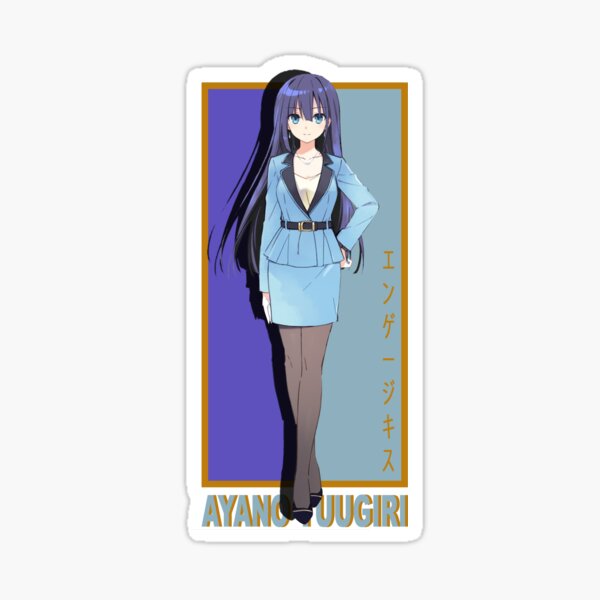 "AYANO YUUGIRI ENGAGE KISS" Sticker for Sale by artyyyyy | Redbubble