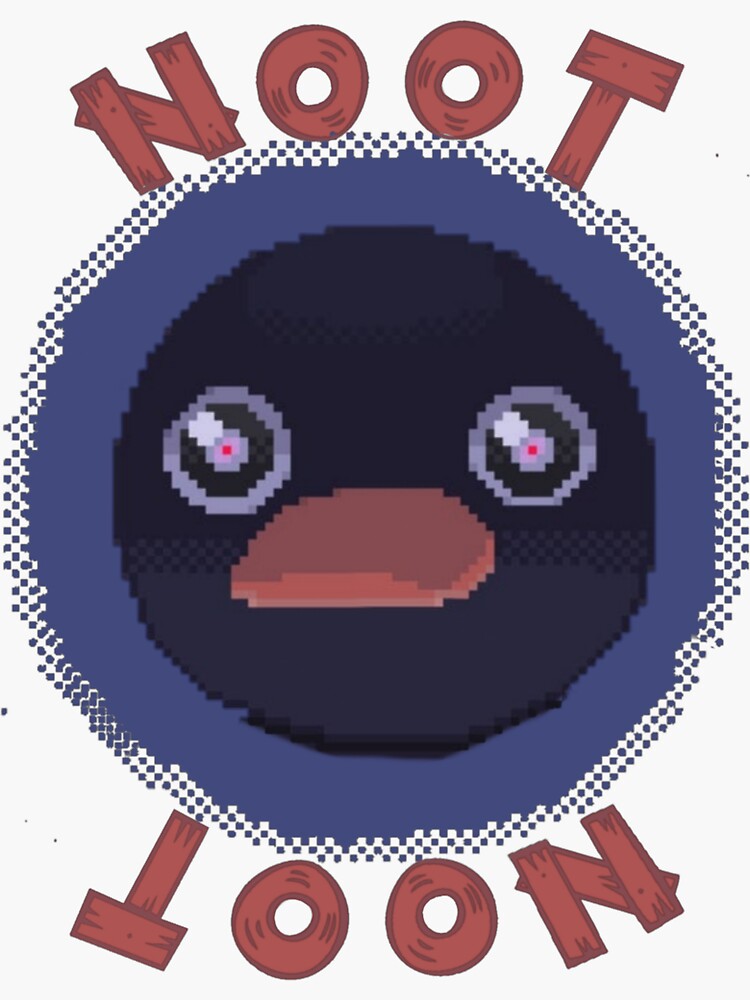 "Noot Noot Pingu Shirt Noot Meme Gift, Pingu Noot Noot" Sticker for ...