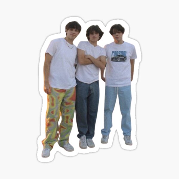 "sturniolo triplets" Sticker for Sale by Spacesx | Redbubble