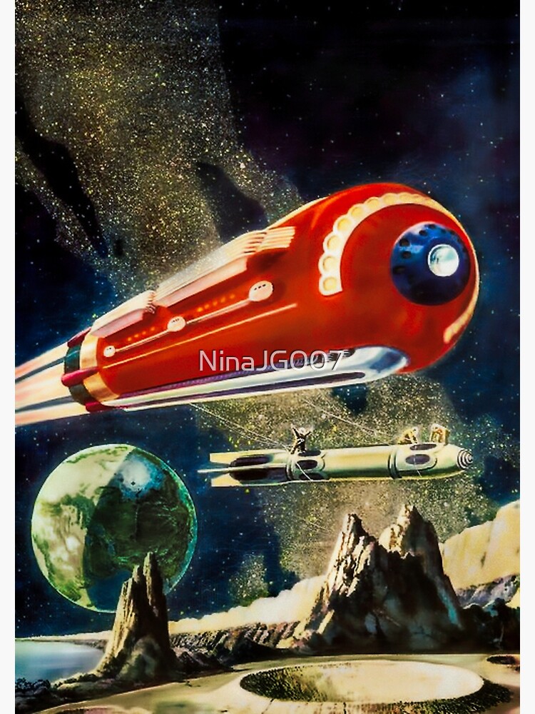 "Magic Transistor - Retro Sci-Fi Art" Poster for Sale by NinaJG007 ...