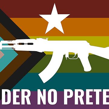 "Under No Pretext Subdued Progress Pride Flag" Postcard for Sale by ...