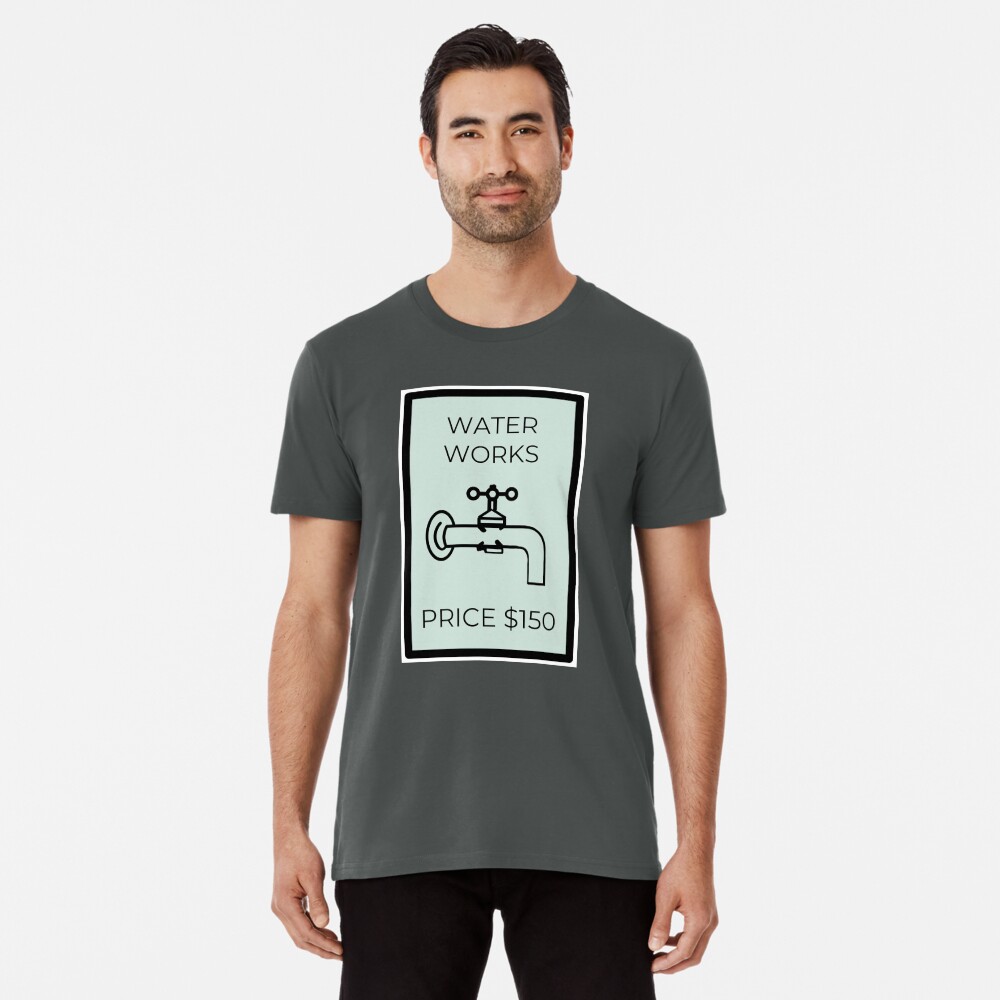 "Water Works Monopoly utilities card" Poster for Sale by RstyBcktWkshp ...