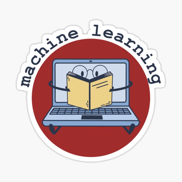 "Machine Learning" Sticker for Sale by nanarts | Redbubble