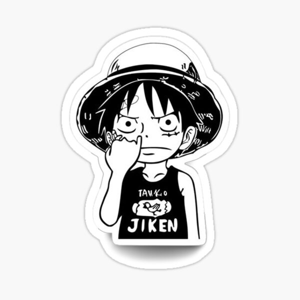 " ONE PIECE STICKERS/MONKEY D LUFFY STICKERS/ ACE STICKERS / SANJI ...