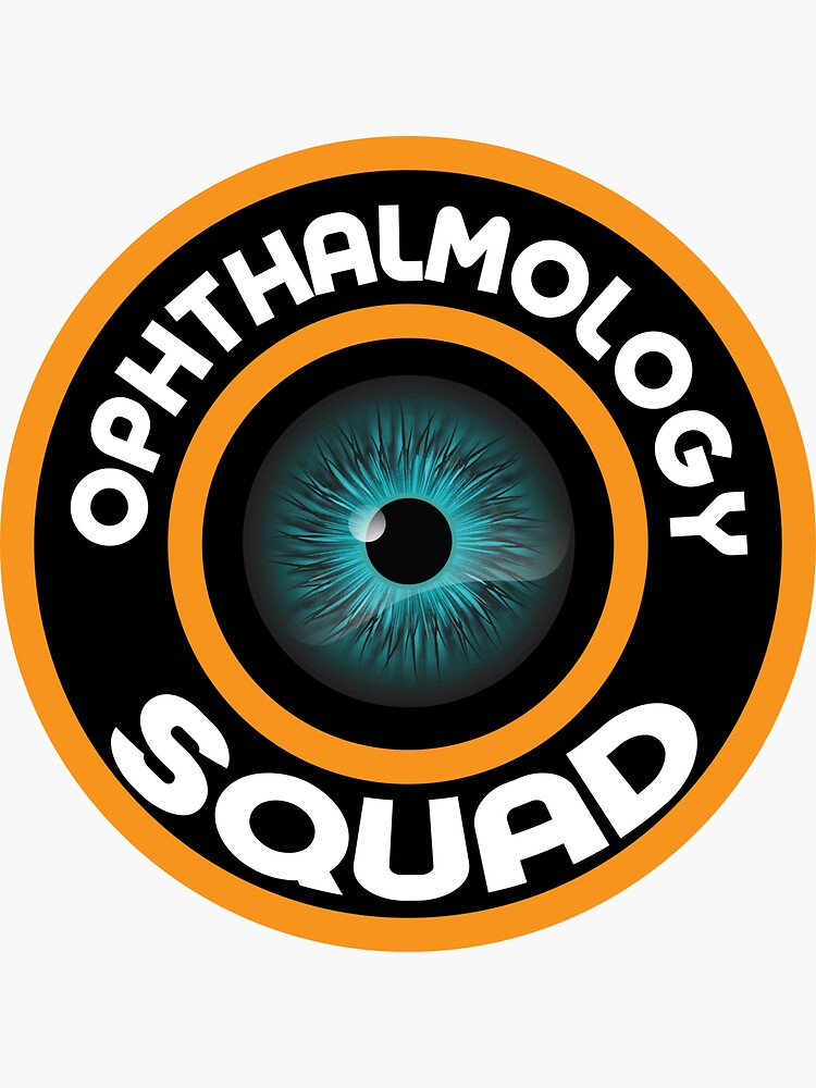 "Ophthalmology Squad" Sticker for Sale by THEONEE | Redbubble