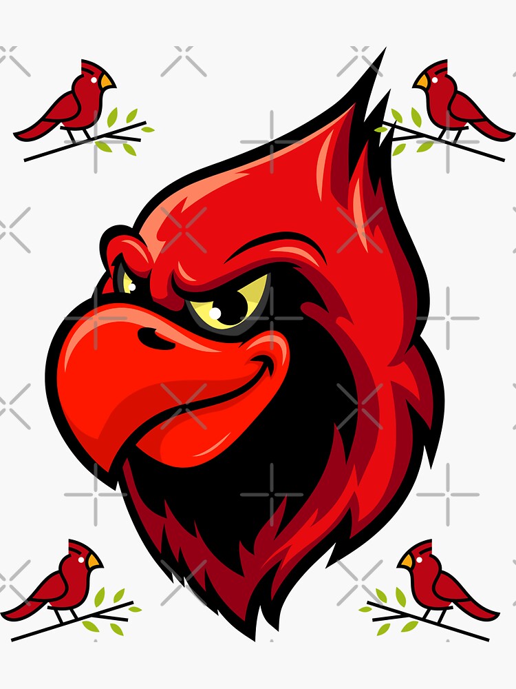 "Cardinal flower" Sticker for Sale by CorneliusDesign | Redbubble