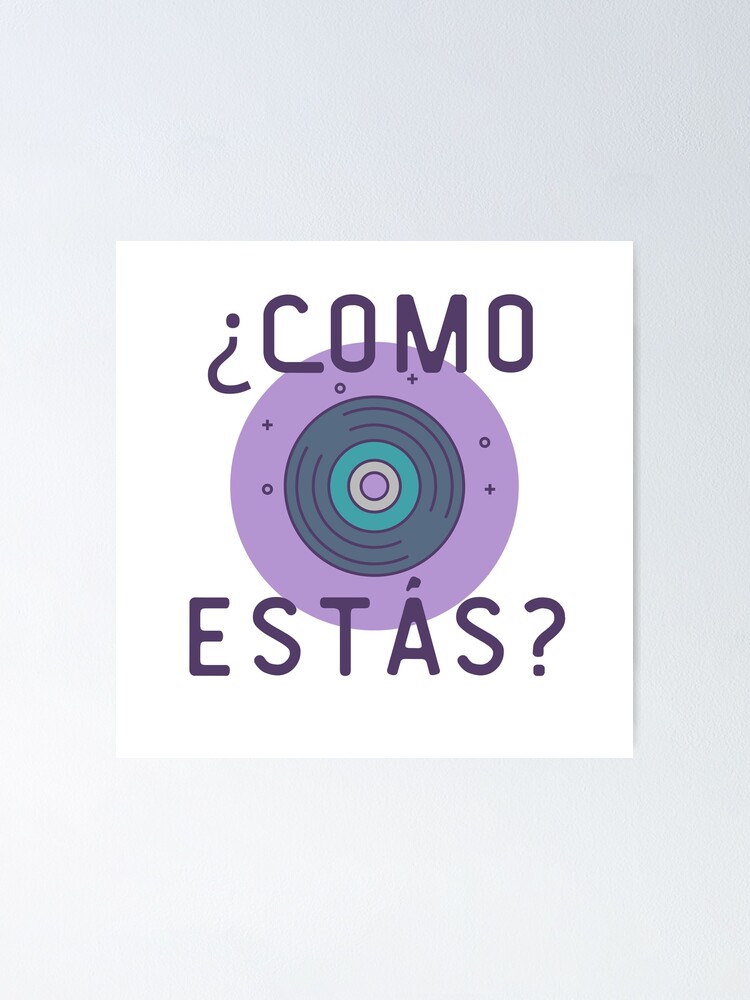 Póster «¿Cómo estás? ¿Cómo está? - idioma español - ¿Cómo estás? ¿Cómo ...