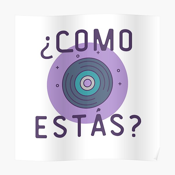 Póster «¿Cómo estás? ¿Cómo está? - idioma español - ¿Cómo estás? ¿Cómo ...