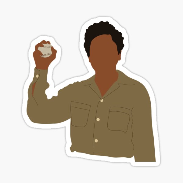 "max chapman baseball catch" Sticker for Sale by gretson | Redbubble