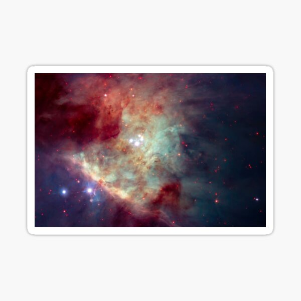 "Orion Nebula Hubble Telescope" Sticker for Sale by Brasilia | Redbubble