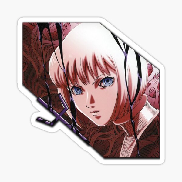 "Claymore Anime Clare no.47" Sticker for Sale by Hunter-Wolfman | Redbubble