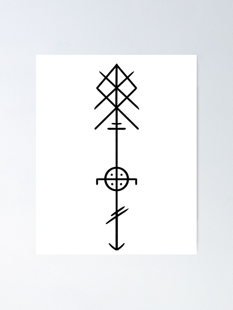 "Gungnir" Poster for Sale by Noxalas | Redbubble