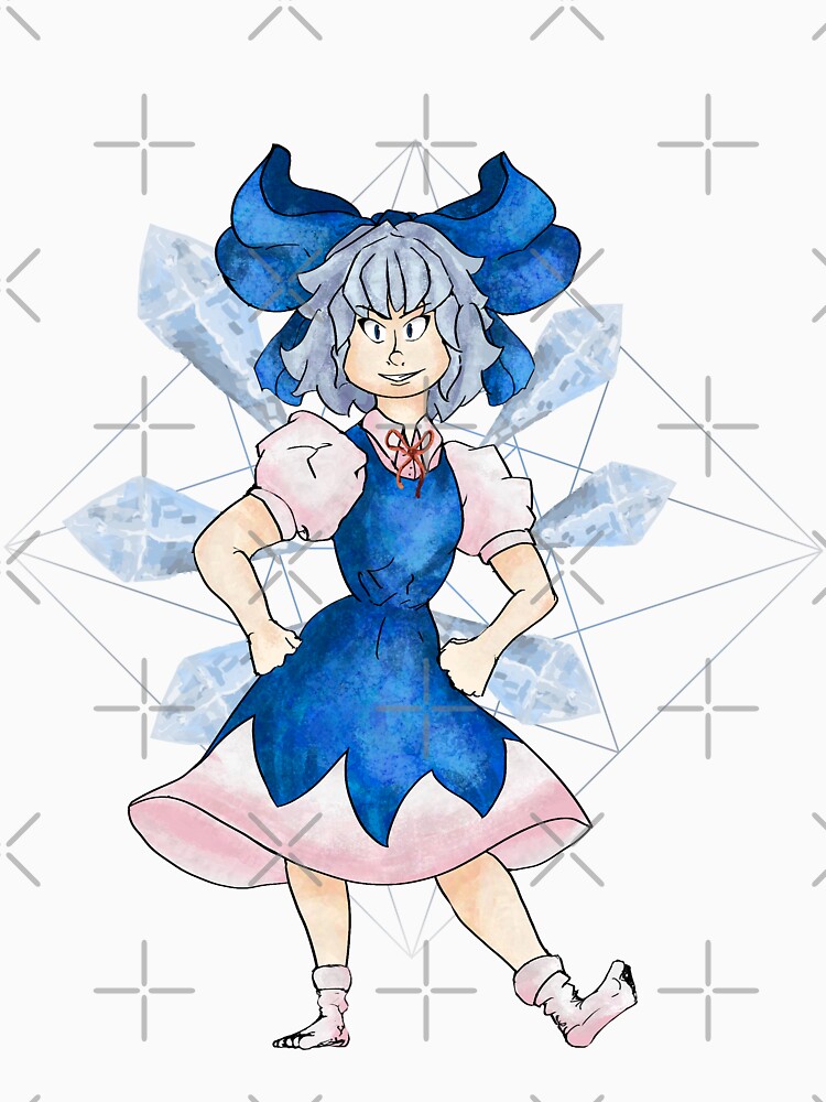 "Touhou Project 6 EOSD - Cirno (Version 2)" T-shirt for Sale by ...