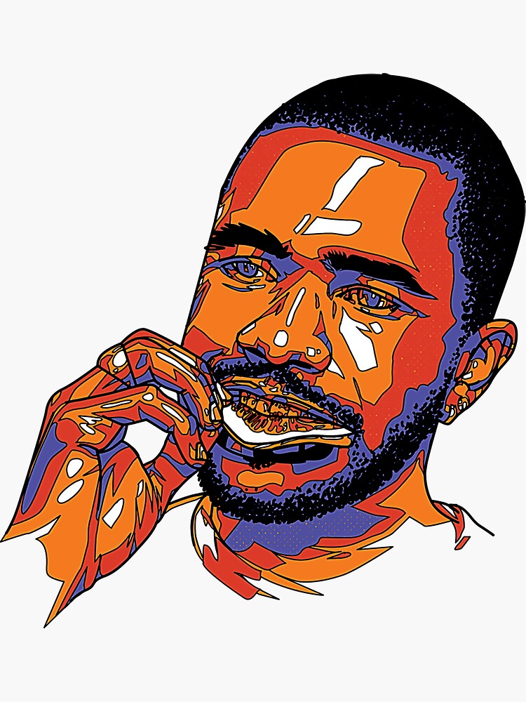 "Frank Ocean" Sticker for Sale by prattsreinsr | Redbubble