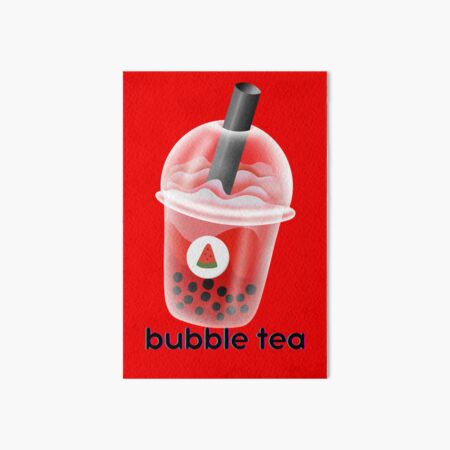 Impression rigide « boisson gazeuse infusée de bubble tea boules de ...