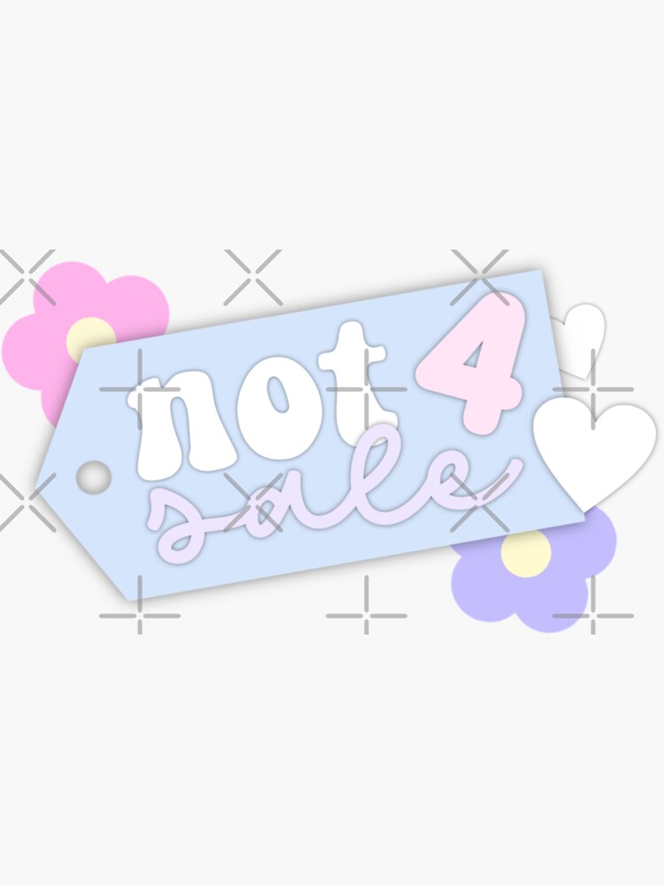 "Enhypen | Not 4 Sale" Sticker for Sale by DaydreamExpress | Redbubble