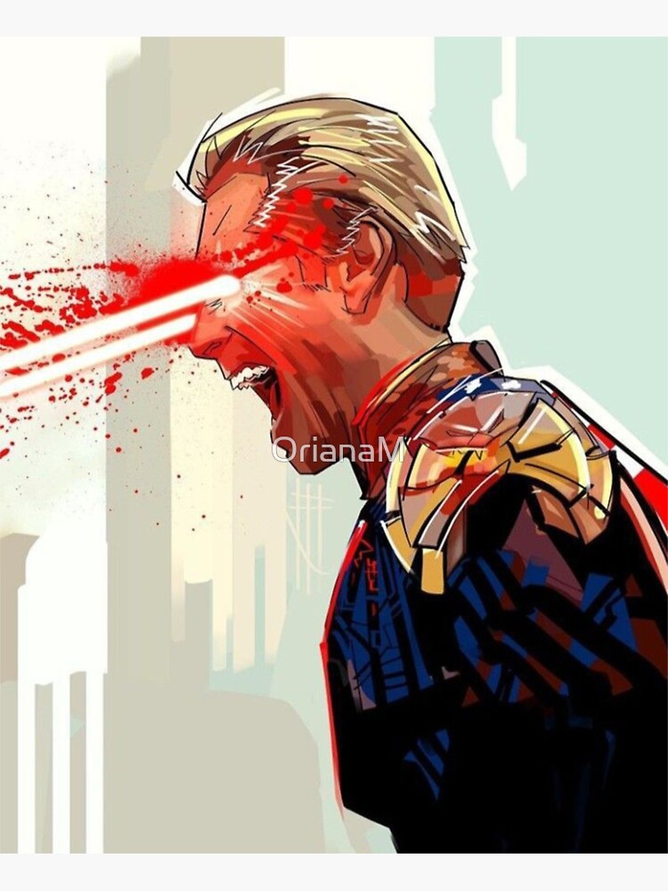 "Angry homelander" Sticker for Sale by OrianaM | Redbubble