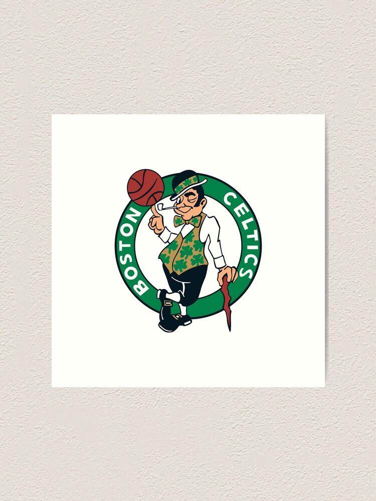 "Boston Celtics sticker logo" Art Print for Sale by rudiguteres | Redbubble