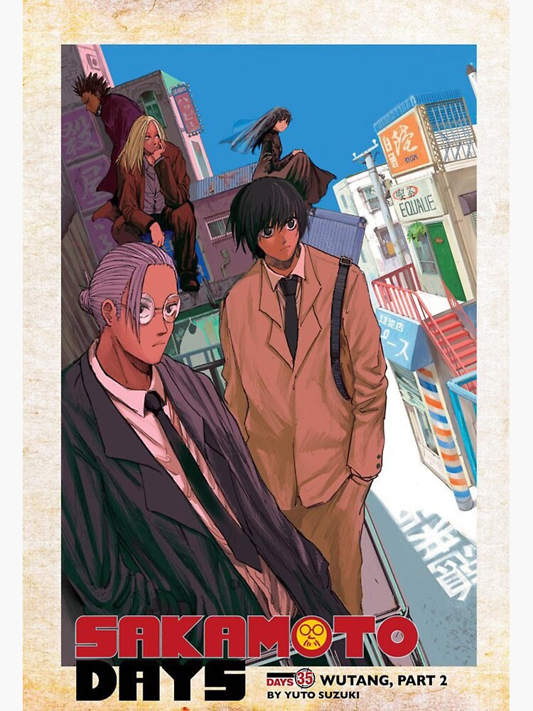 "Sakamoto Days manga" Sticker for Sale by Anime-Chibi | Redbubble