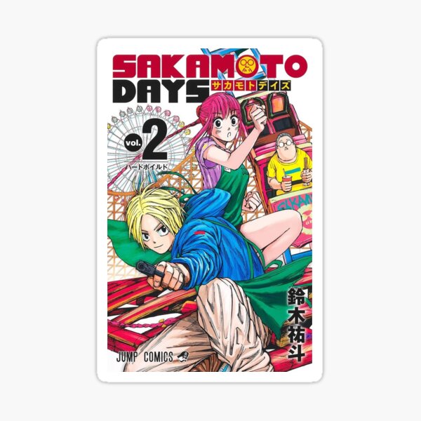 "Sakamoto Days manga" Sticker for Sale by Anime-Chibi | Redbubble
