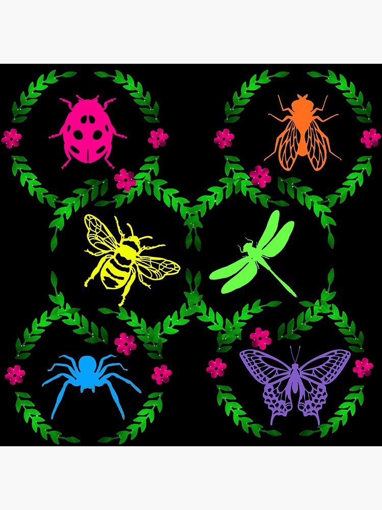 "Anatomical Rainbow bugs" Sticker for Sale by KCAbdelnour | Redbubble