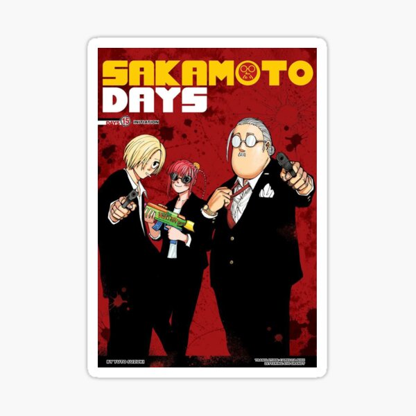 "Sakamoto Days manga" Sticker for Sale by Anime-Chibi | Redbubble
