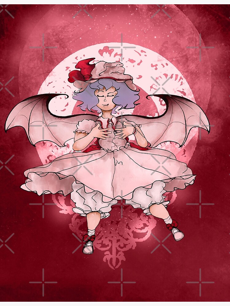 "Touhou Project 6 EOSD - Remilia Scalet (Version 1)" Poster for Sale by ...