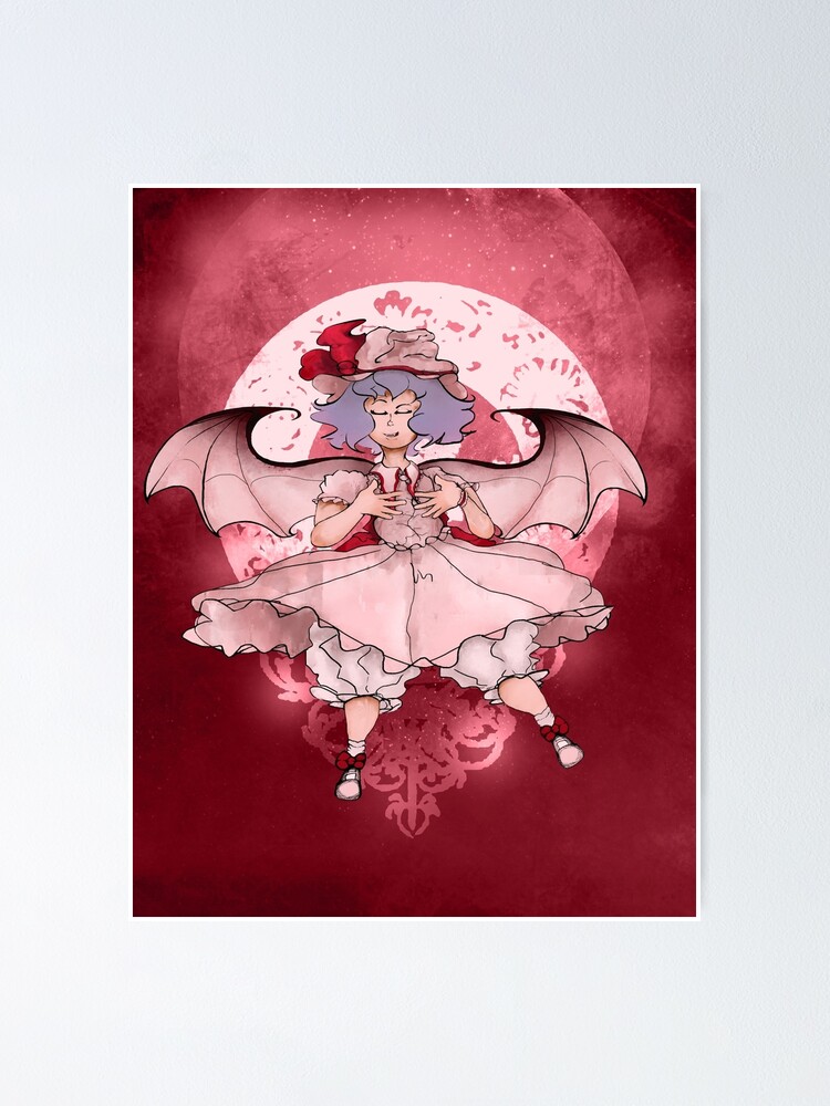 "Touhou Project 6 EOSD - Remilia Scalet (Version 1)" Poster for Sale by ...