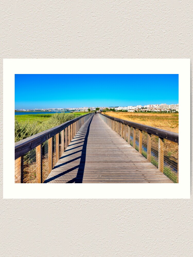 "Parque Linear Ribeirinho do Estuário do Tejo " Art Print for Sale by ...