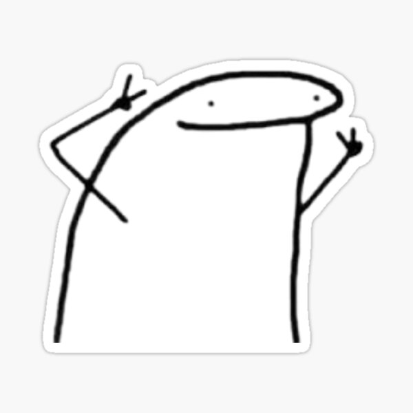 Flork Memes Reaction" Sticker For Sale By Riv0x Redbubble | atelier ...