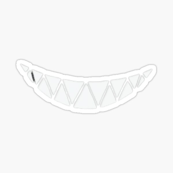 "EVIL SMILE" Sticker for Sale by ShonenShopping | Redbubble