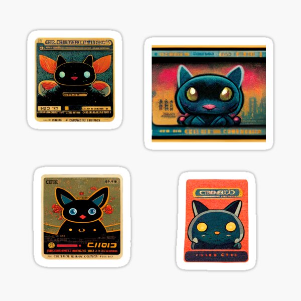 "Trading Cards Fun Pack 7" Sticker for Sale by FizzHead | Redbubble