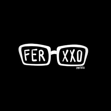 "Feid glasses logo | Ferxxo" Sticker by pintiita | Redbubble