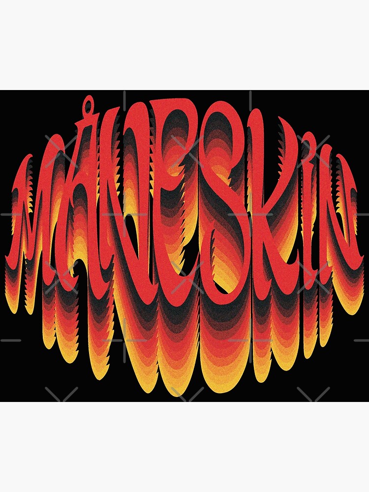 "Måneskin Logo" Poster for Sale by SkyAfterDusk | Redbubble